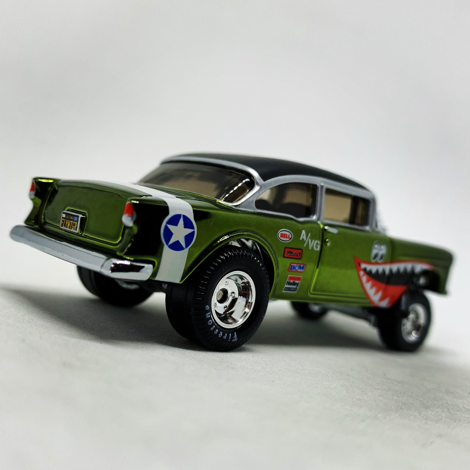 JULIAN'S HOT WHEELS BLOG: 1955 Chevy Bel Air Gasser (2019 RLC Exclusive ...