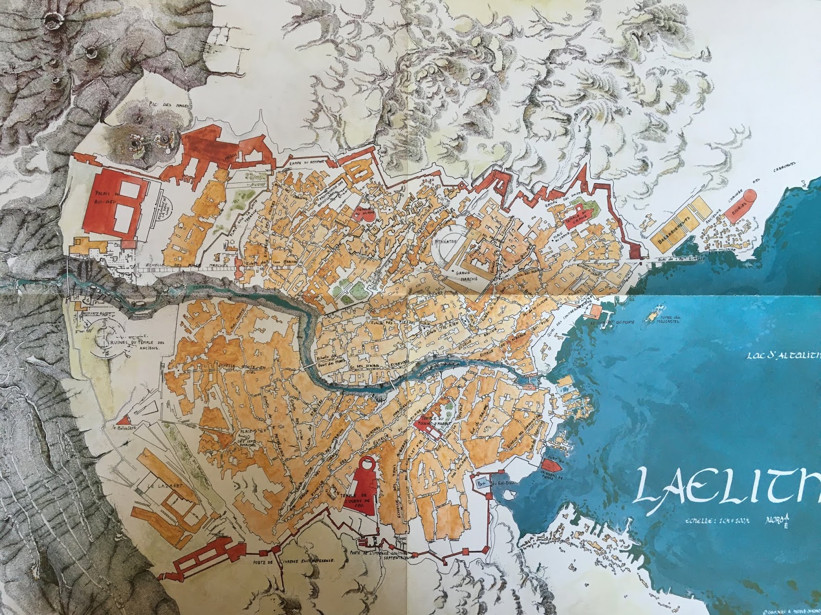 Land of Estebor: Laelith / Kadath ??? Kadath / Laelith