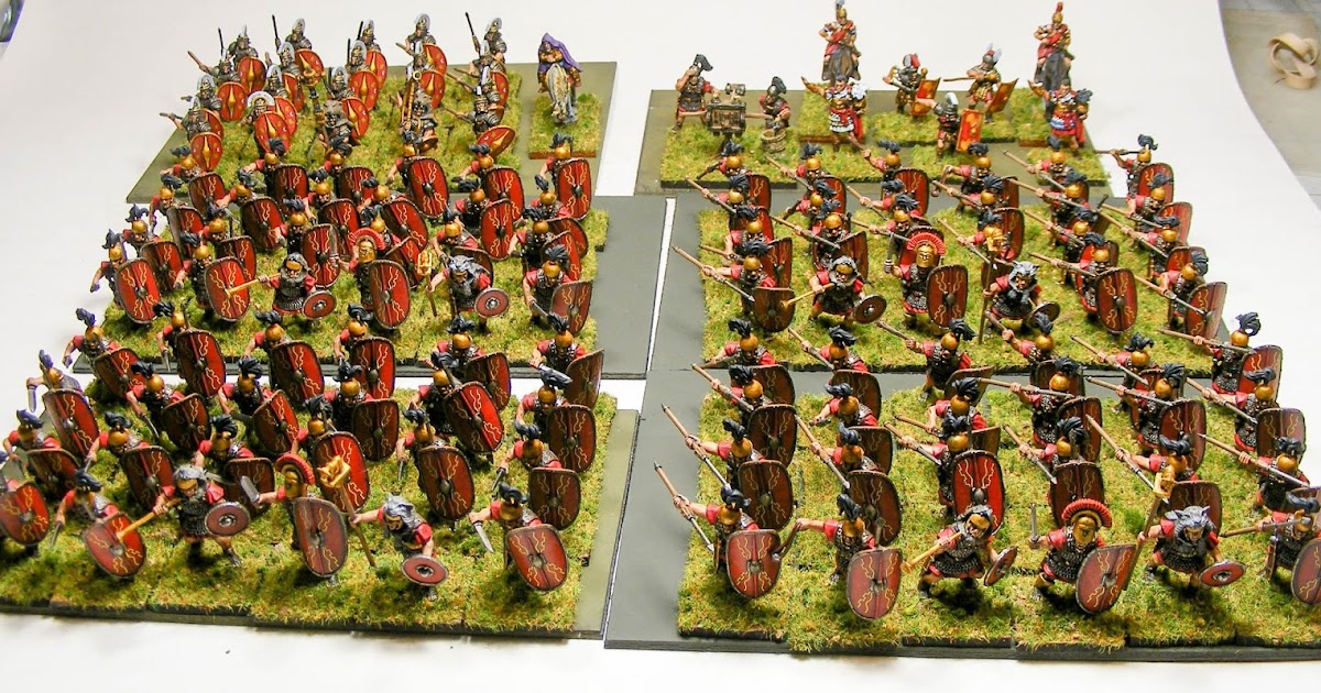Evil Bob's Miniature Painting: 28mm Caesarian Roman Army