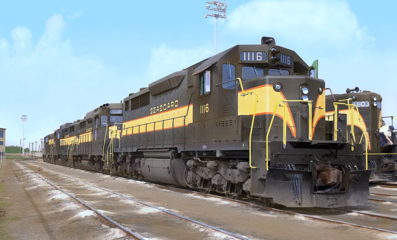 Boca Grande Terminal - From Pit to Port: EMD SDP35