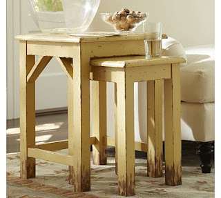 The Quaint Cottage: DIY Simple End Table for Small Spaces