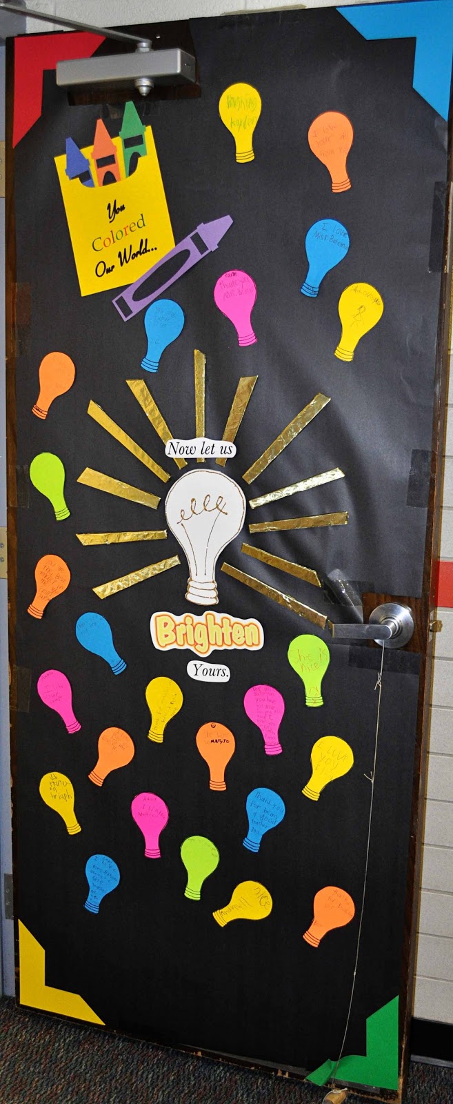 Children's Learning Activities: Teacher Appreciation Week: Door Decorations