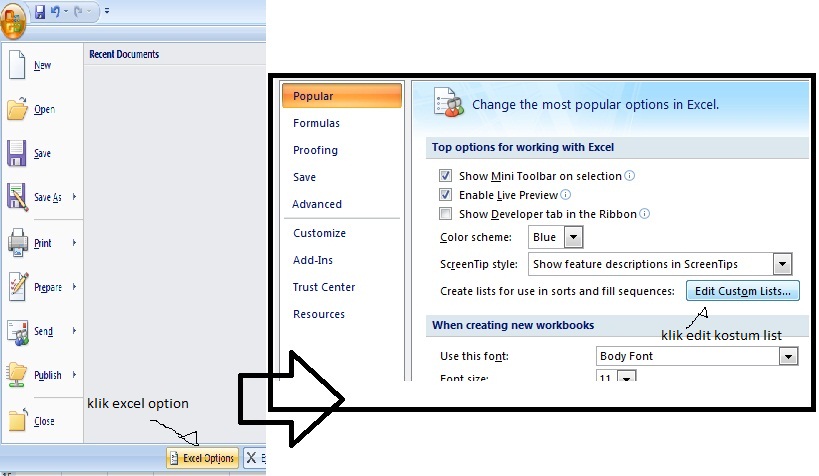 Bocil Script Membuat List Screentip Style Pada Excel
