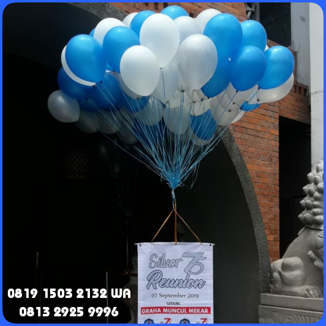 Jual Balon Gas Helium | Hidrogen Untuk Pelepasan - Malika Ballon