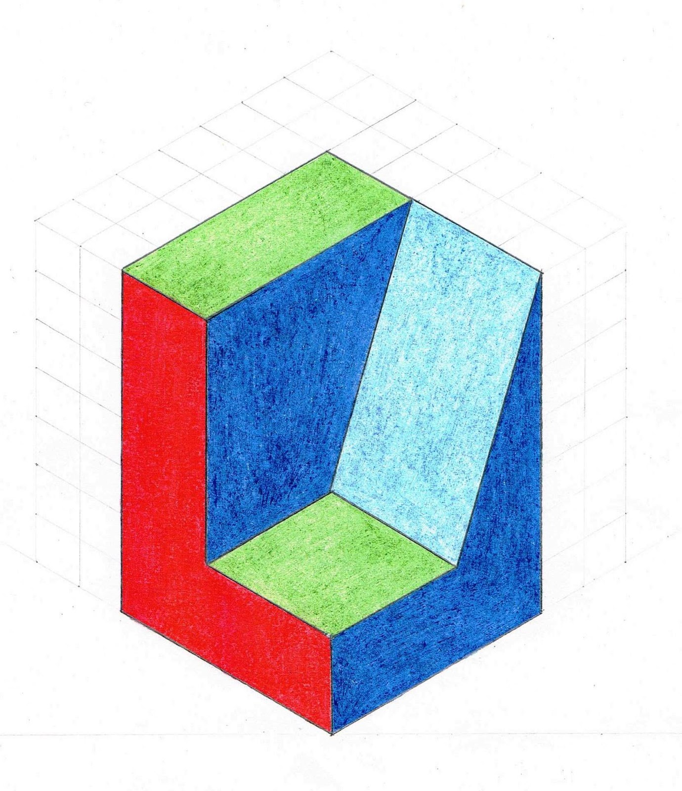 porque tu cresces em Arte!": SISTEMA DE PROJEÇÃO AXONOMÉTRICA