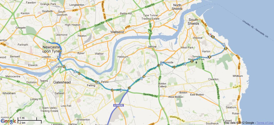 Runchaser: World's Biggest Half Marathon Great North Run