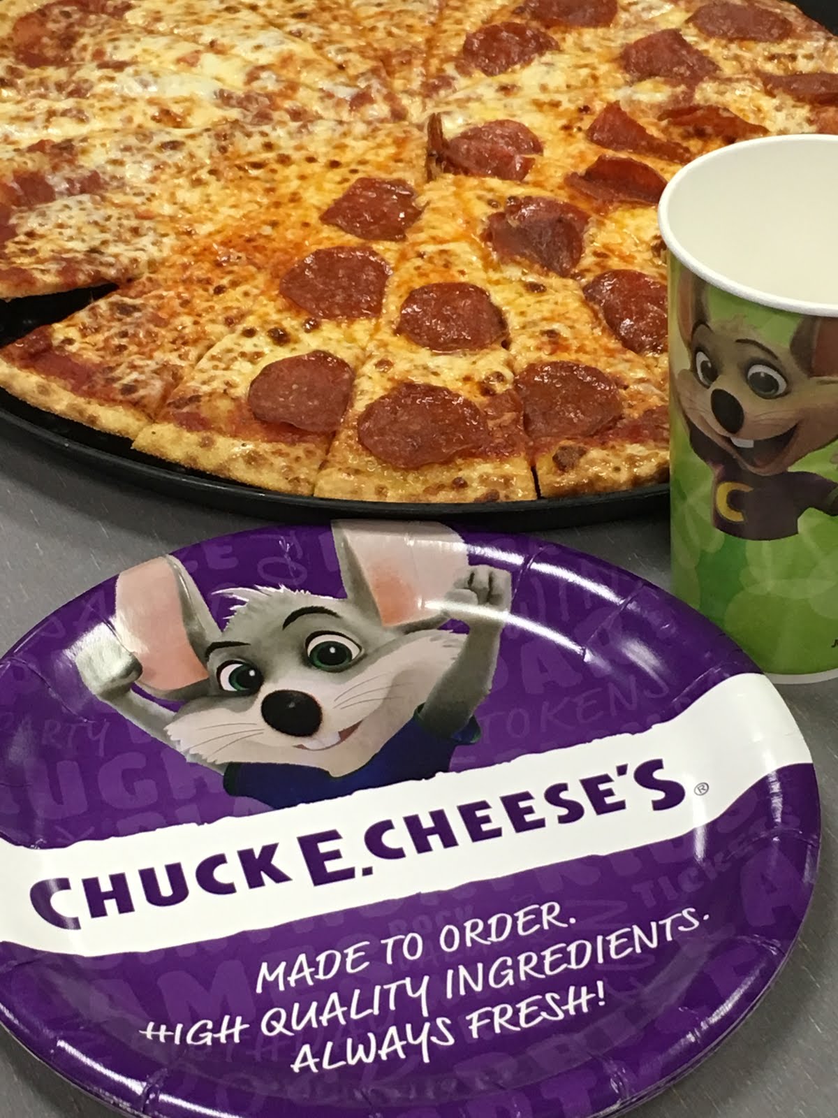 Chuck E Cheese introduces new menu items