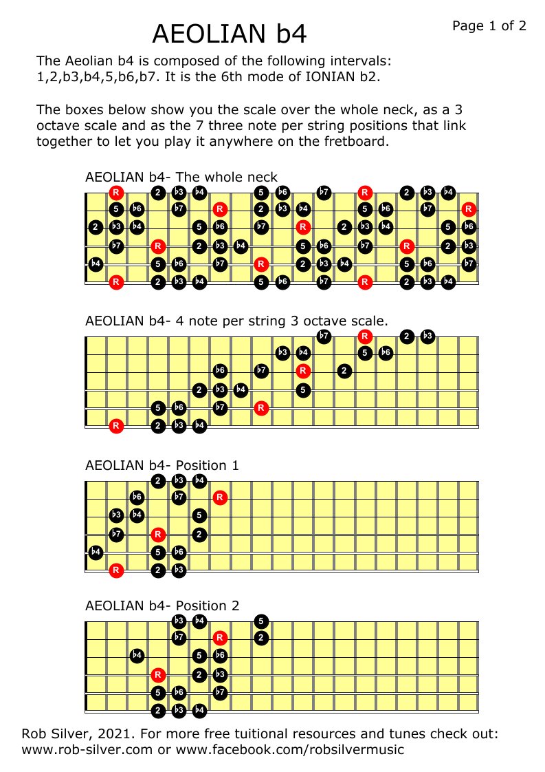 ROB SILVER: AEOLIAN b4