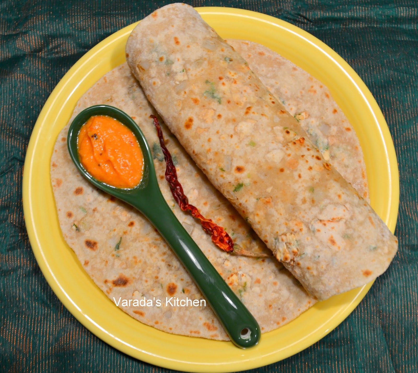 Bikaneri Papad Paratha