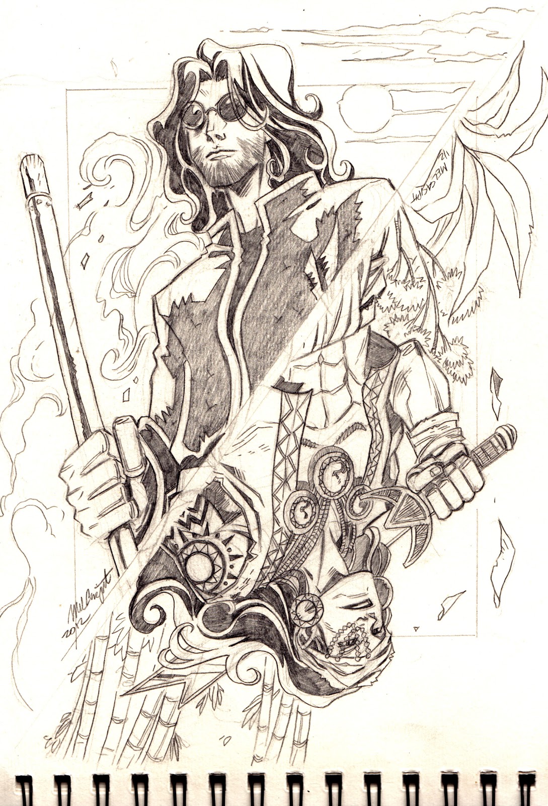 THE ART OF MEL CASIPIT: April 2012