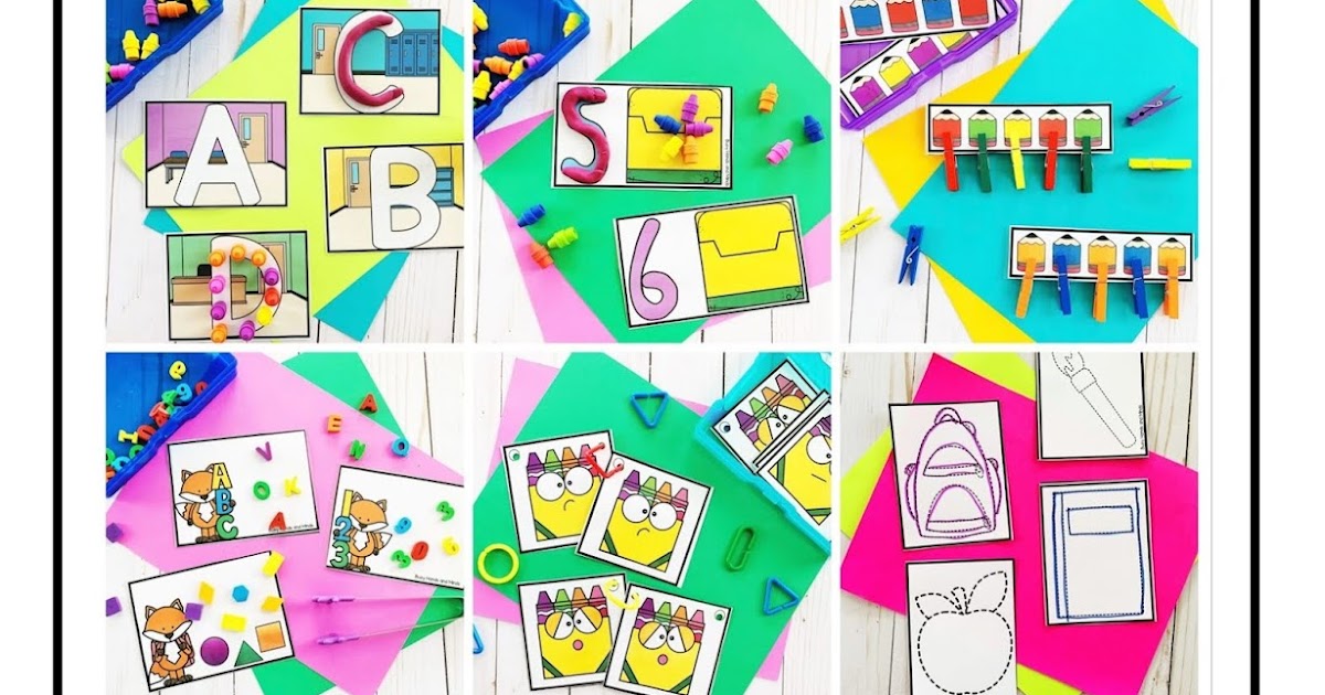 Back to School Fine Motor Task Boxes | Busy Hands and Minds