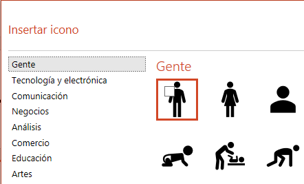 témporaPresentaciones: Iconos en PowerPoint Office 365