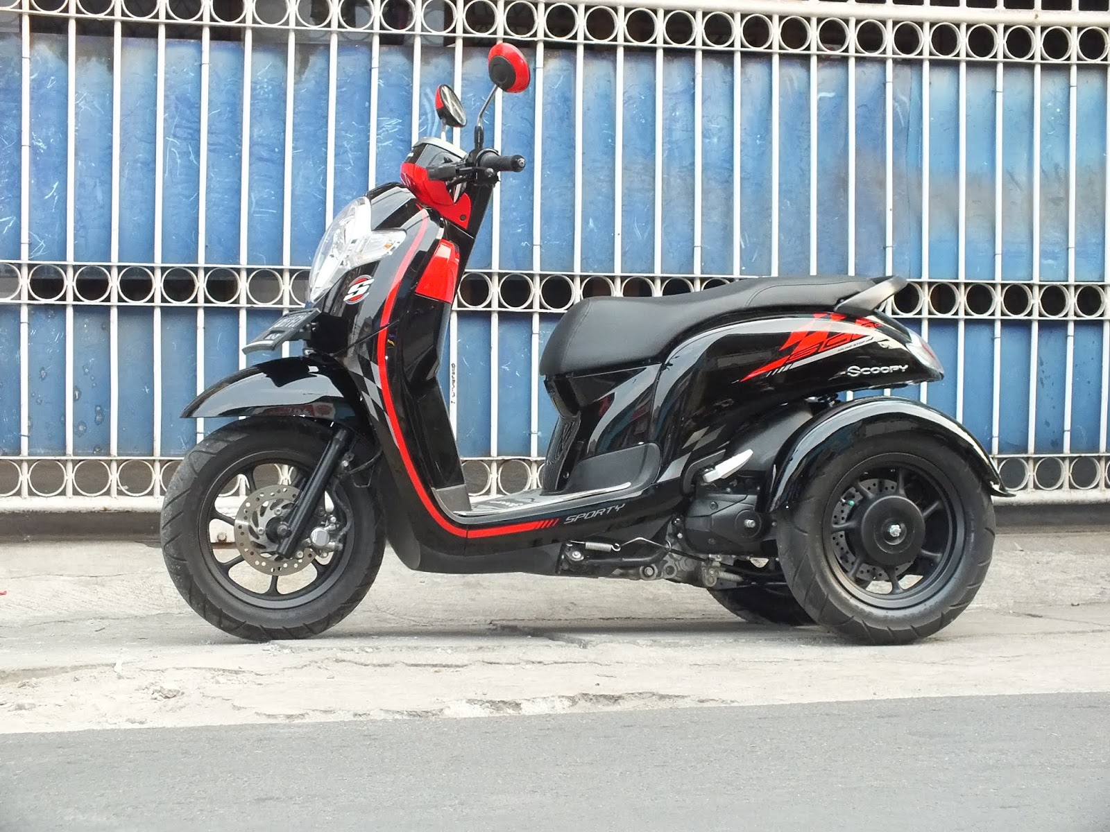 Oracle Modification Concept: HONDA SCOOPY TRIKE RODA TIGA MINIMALIST ...