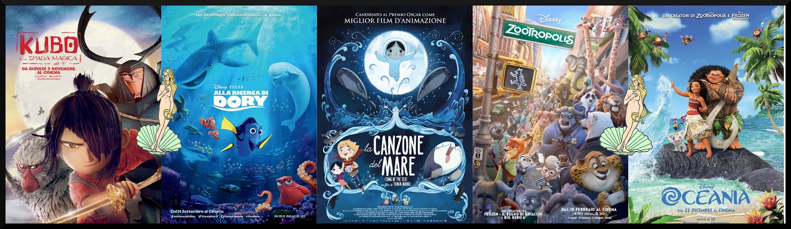 .: I 5 Migliori Film d'Animazione del 2016!!