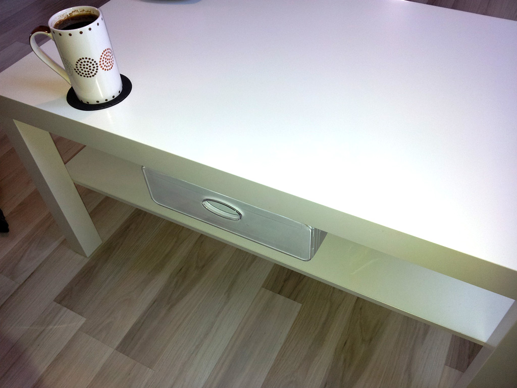 DIY - Do It Yourself blog: Ikea Hack: Lack table with drawer