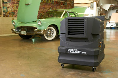 PortACool Cyclone evaporative cooler: Cyclone 2000 portable evaporative ...