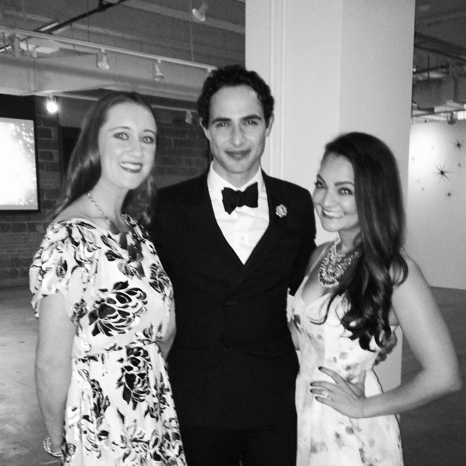 Kim and I met the one and only Zac Posen at Fashion Group International ...