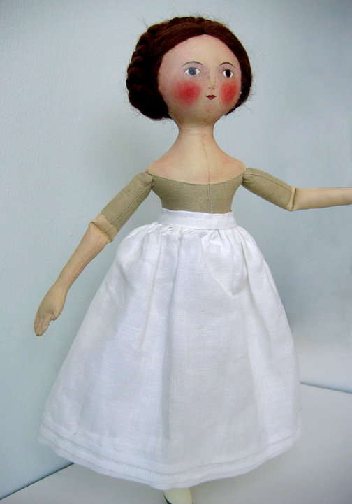 needle book: Gail Wilson doll