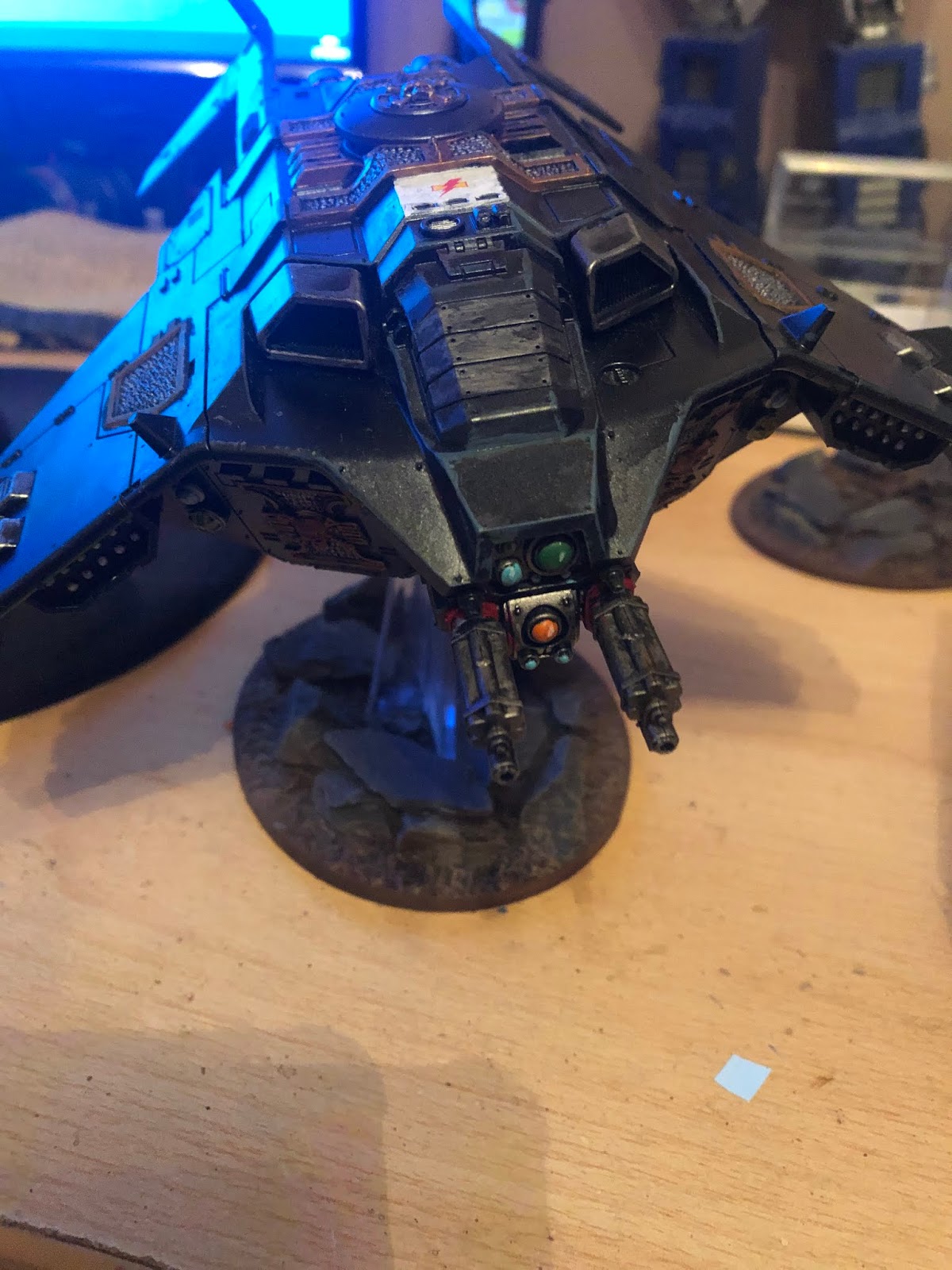 WeeMen: Deathwatch - Corvus Blackstars and Drop Pod - Completed