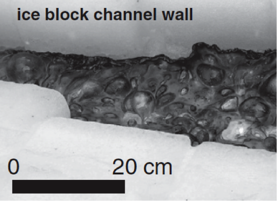 Dispatches from the Geosphere: Pouring Lava on Ice: for Science!