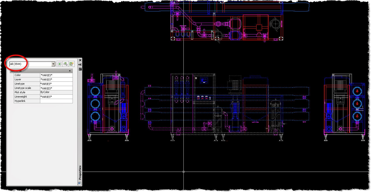 Random Stuff: AutoCAD Overkill command