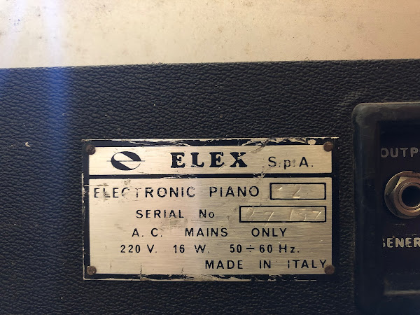 MATRIXSYNTH: Elex K2 1970’s Rare Italian Vintage String machine ...