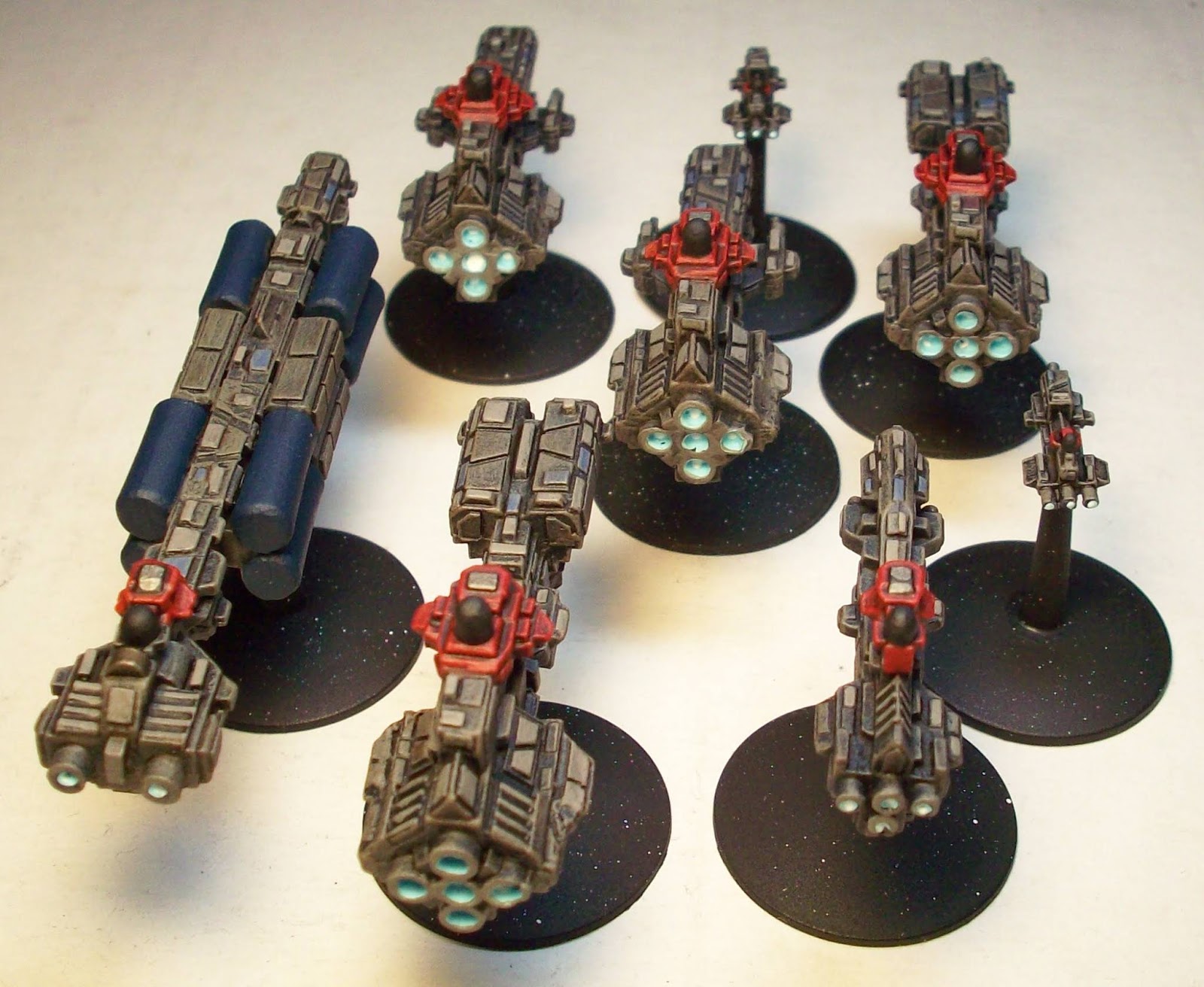 Broken Stars & Burning Ships: Full Thrust New Swabian League Gallery