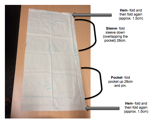 Mrs Sellen's Classroom: HOW TO MAKE Chair Pockets