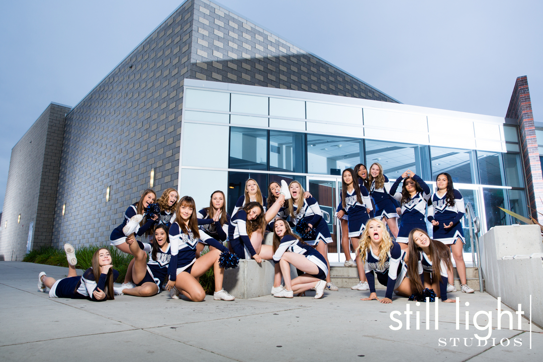 Still Light Studios: Friday Funnies Branham High School Cheer Team