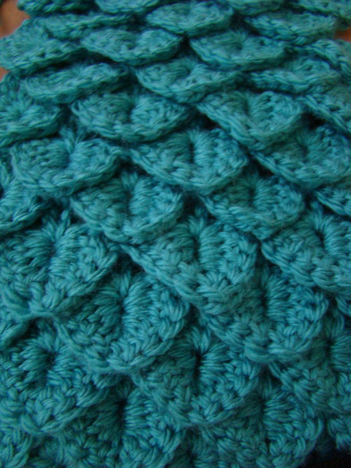 Crochet Basics and More: Crocodile Stitch Tutorial