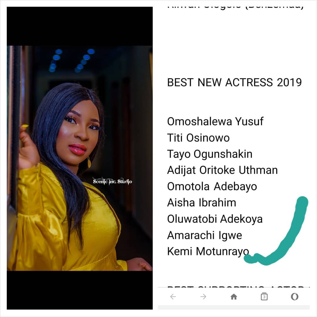 The beautiful actress made this known in a chat with TheNewsGuru.