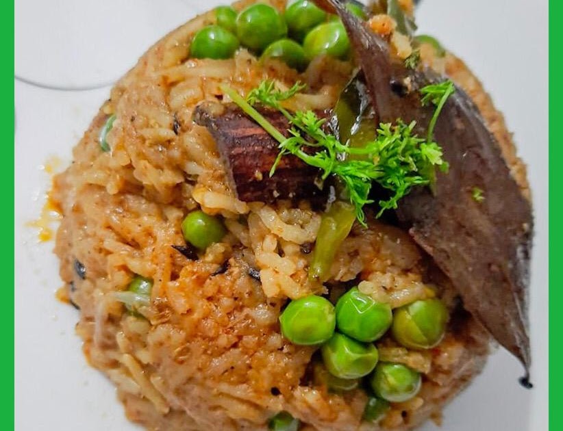 matar biryani recipe