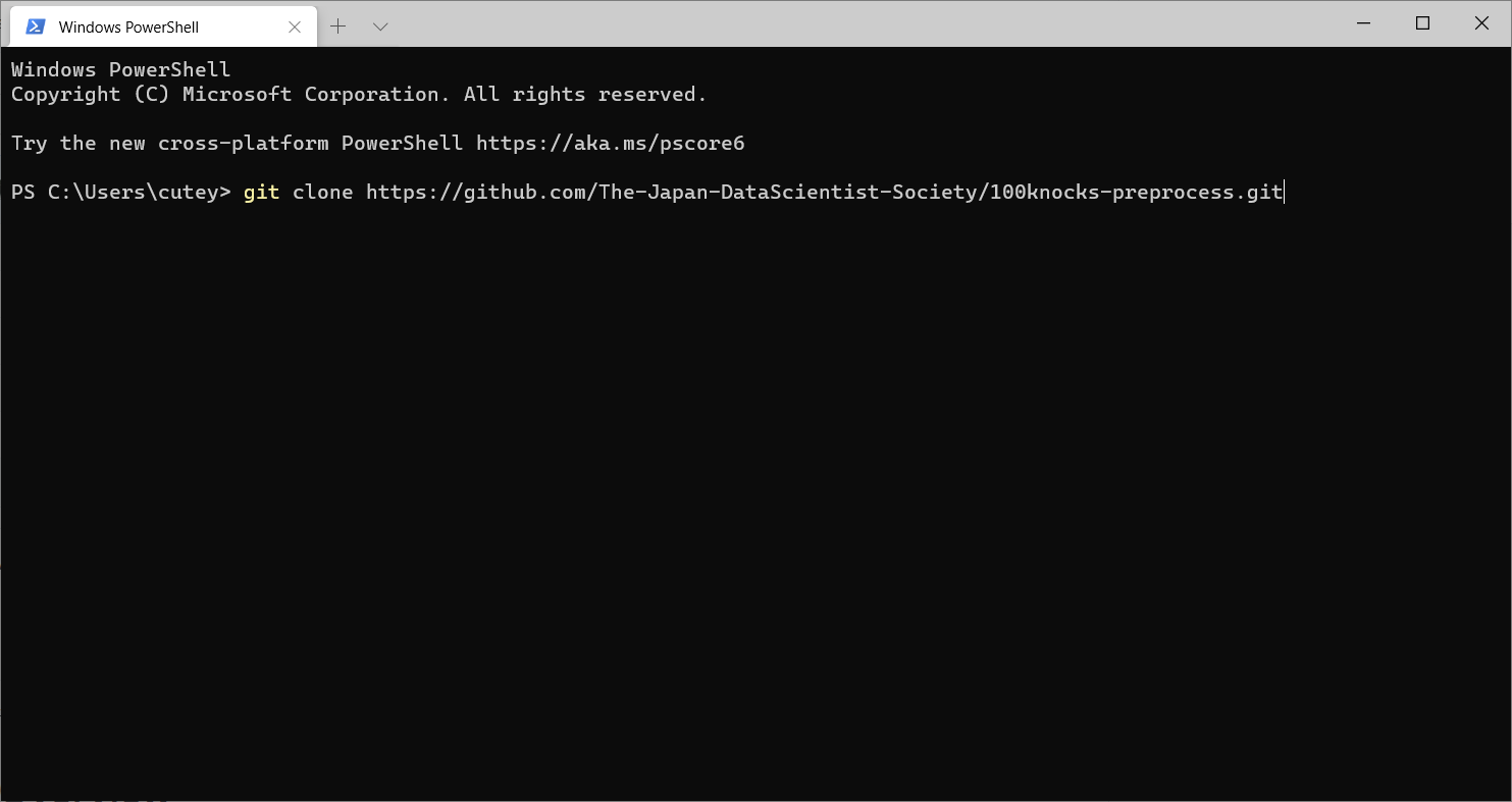 Tried 100 Knocks By Japan Data Scientist Society
