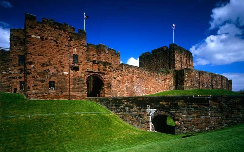 Nothing To Do With Arbroath: Carlisle Castle made from custard creams