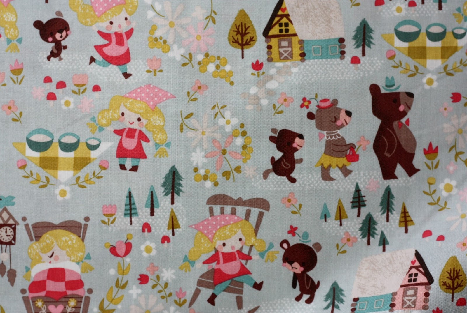 Quilt Taffy: Goldilocks and the Three Bears