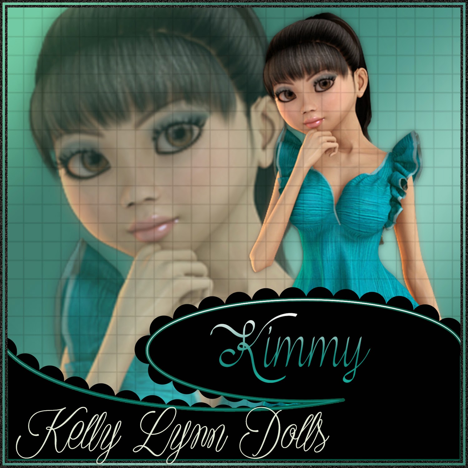Kizzed By Kelz : New girl at Render Art World! Kimmy