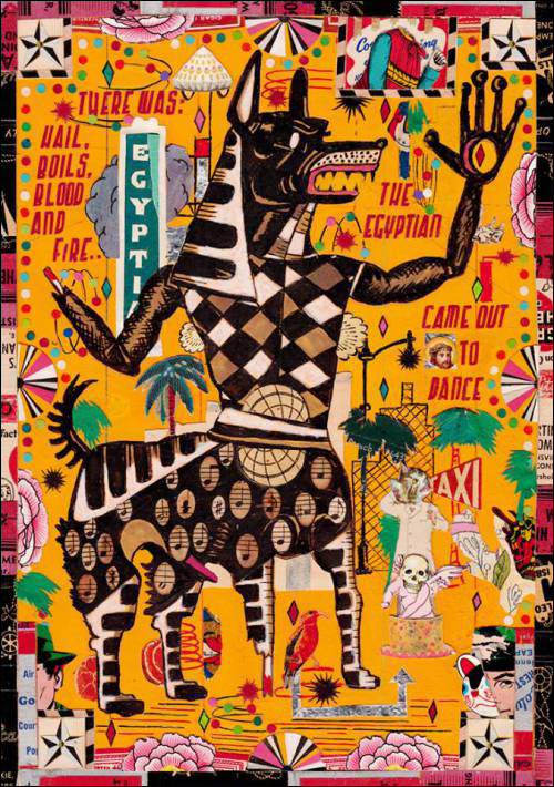 My Owl Barn: Tony Fitzpatrick: A Collage Artist