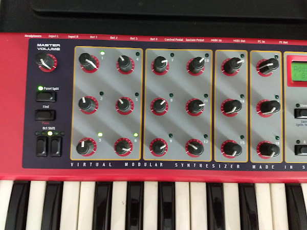 MATRIXSYNTH: Nord Modular 25-Key Synthesizer SN 98030187