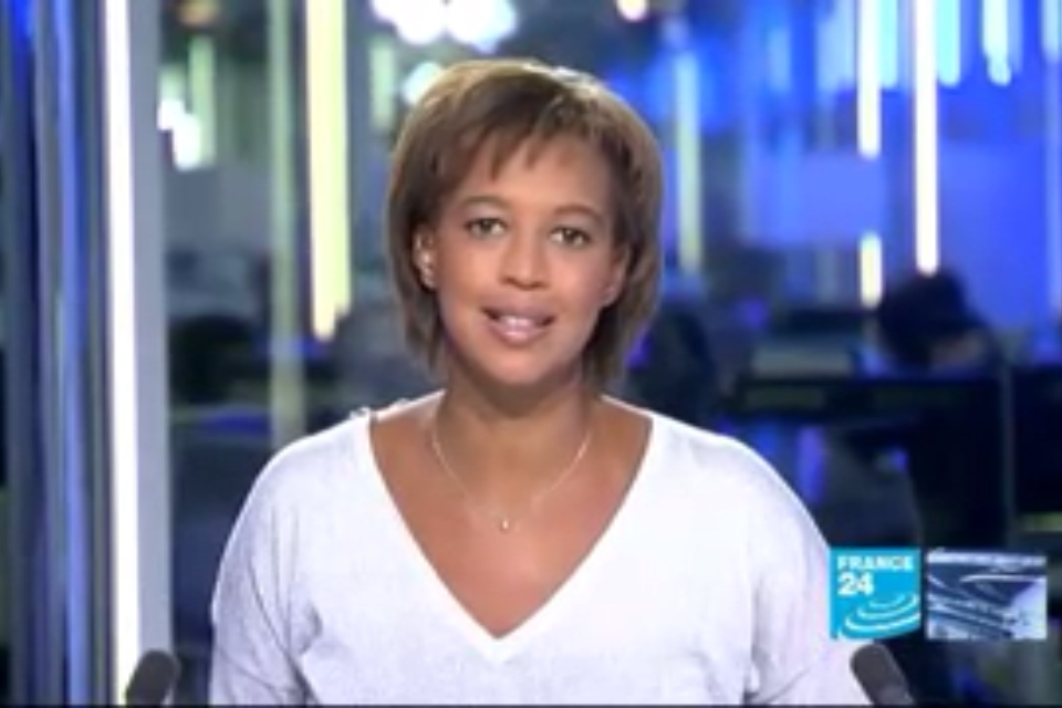 vuesalatele: 2012 01 14 @18H00 - PAULINE SIMONET, FRANCE 24, LE JOURNAL