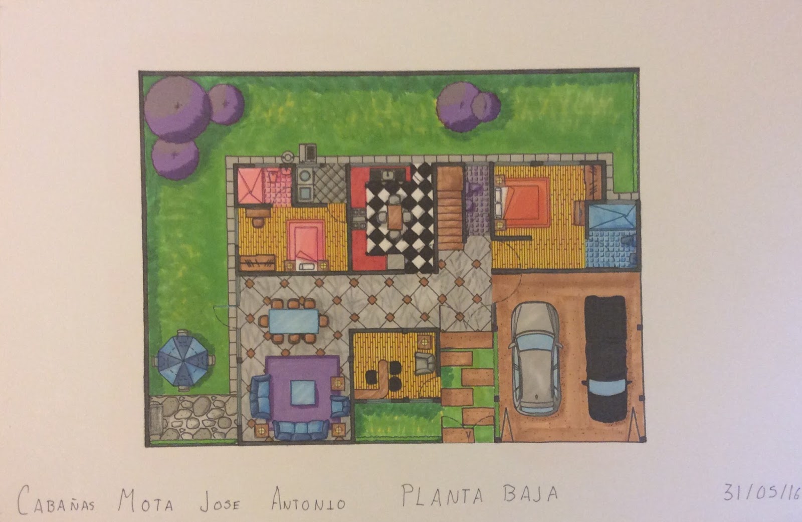 Arquitectos en Proceso: Planos Arquitectónicos a Color Vol. 2