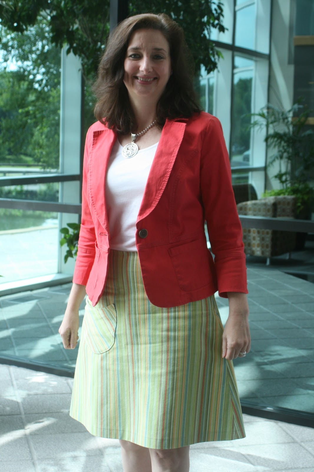 Cotton Creek Sewing: New Look Skirt 0119