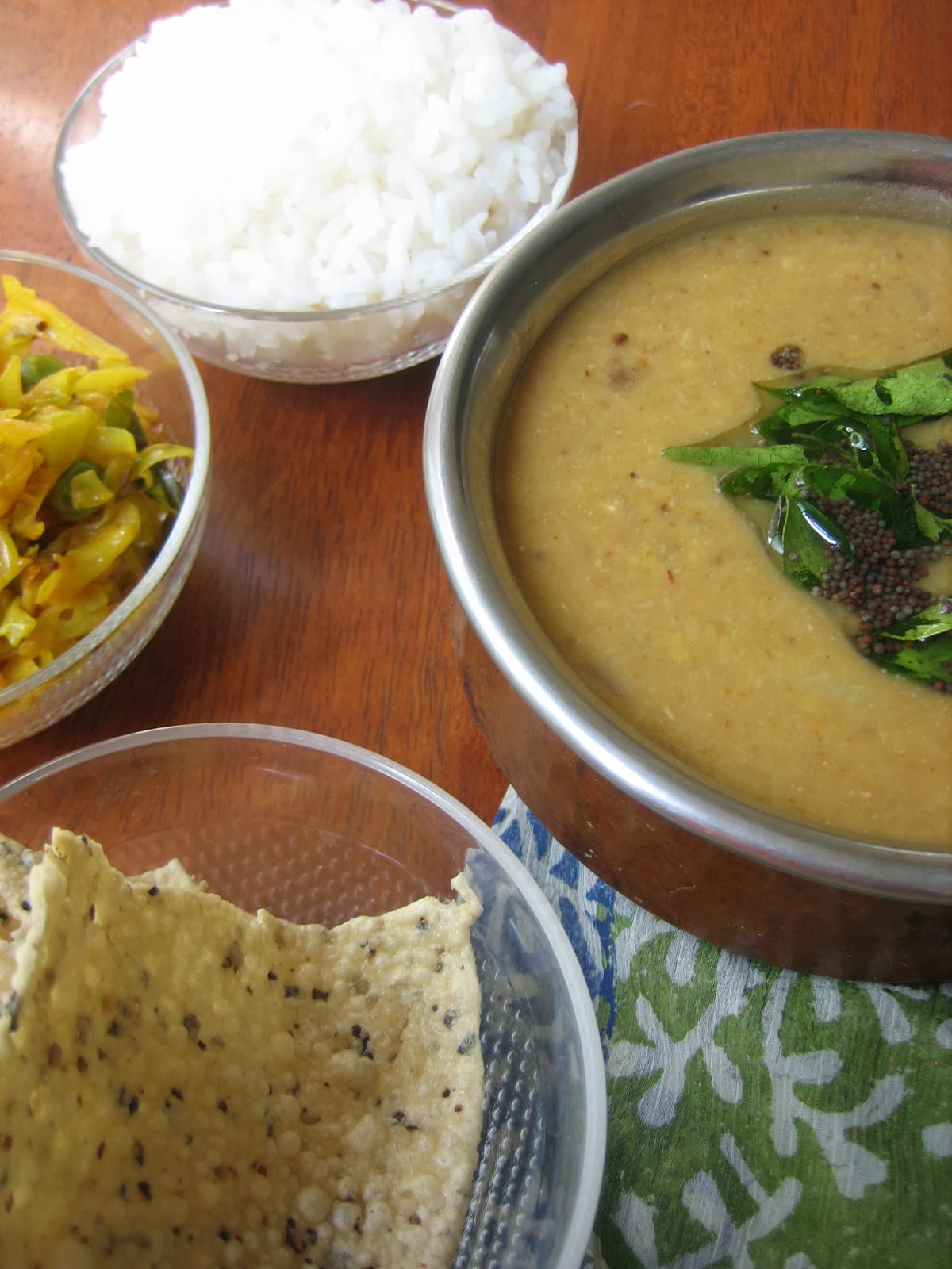 Spicy Foood: Arachu vita/Roasted and ground spices Sambar with Radish