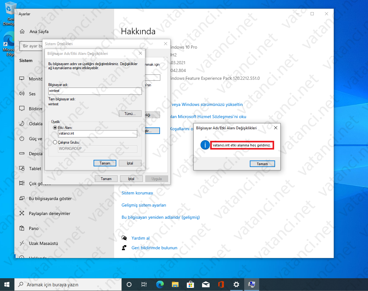 Windows Server - UPN Suffix Kullanımı