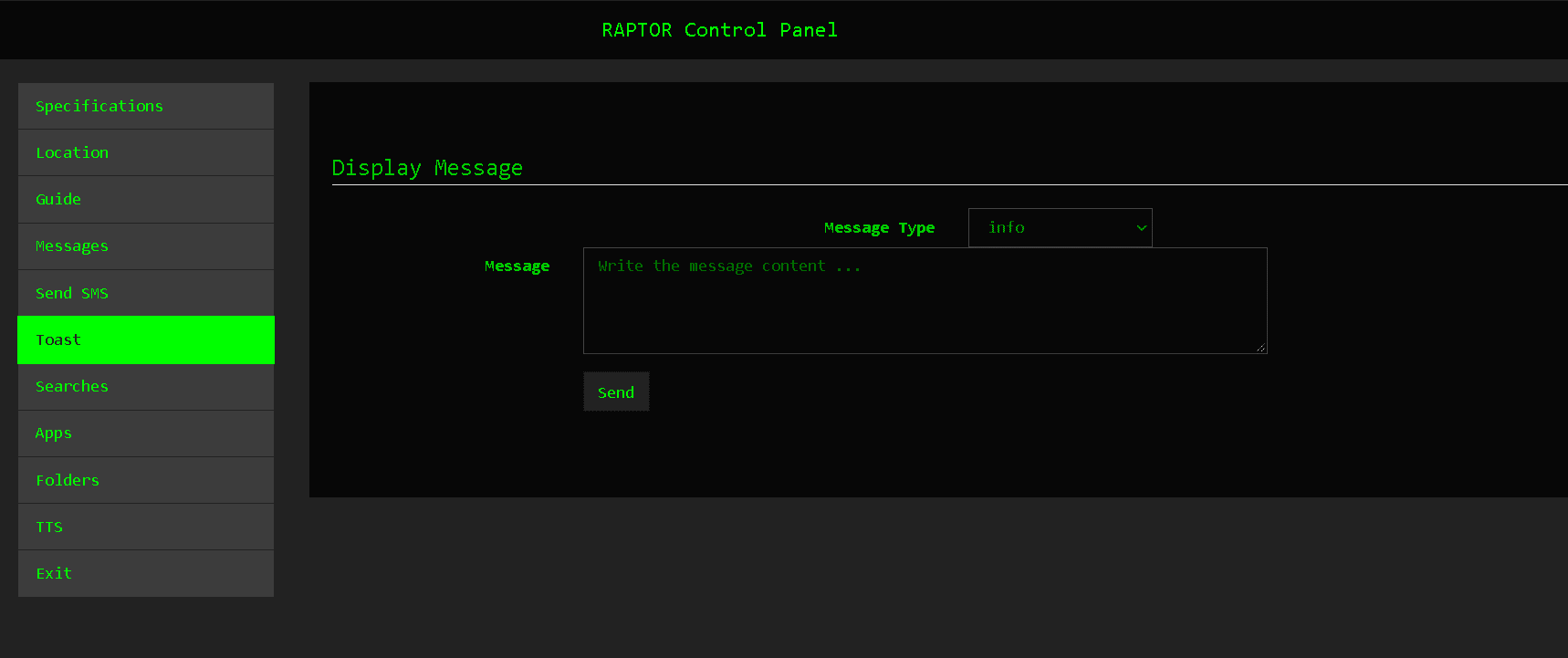 Rafel-Rat - Android Rat Written In Java With WebPanel For Controlling ...