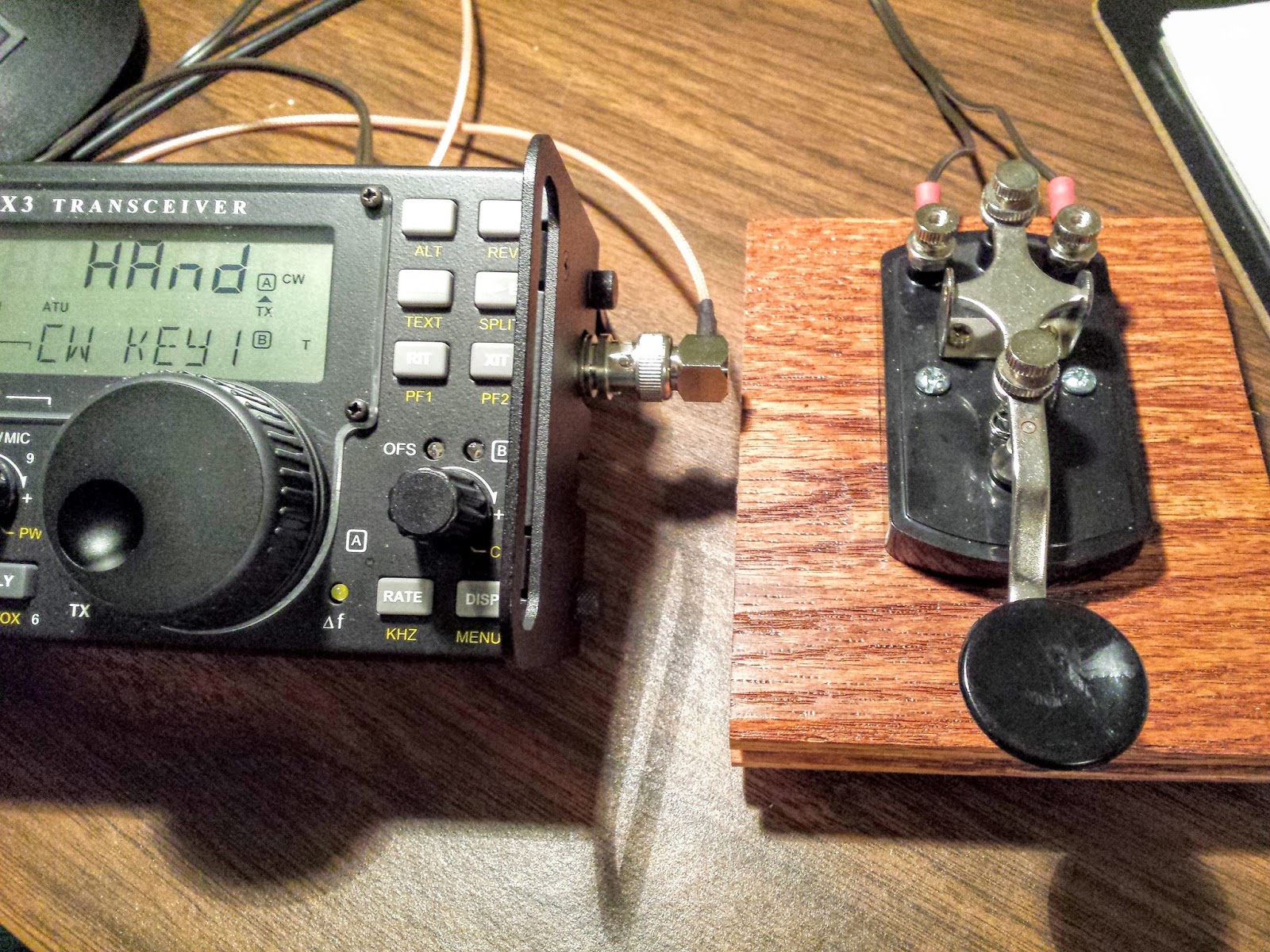 Ham Radio - QRP: Straight Key on the cheap