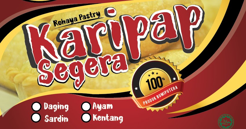 20+ Contoh Stiker Makanan Frozen Food