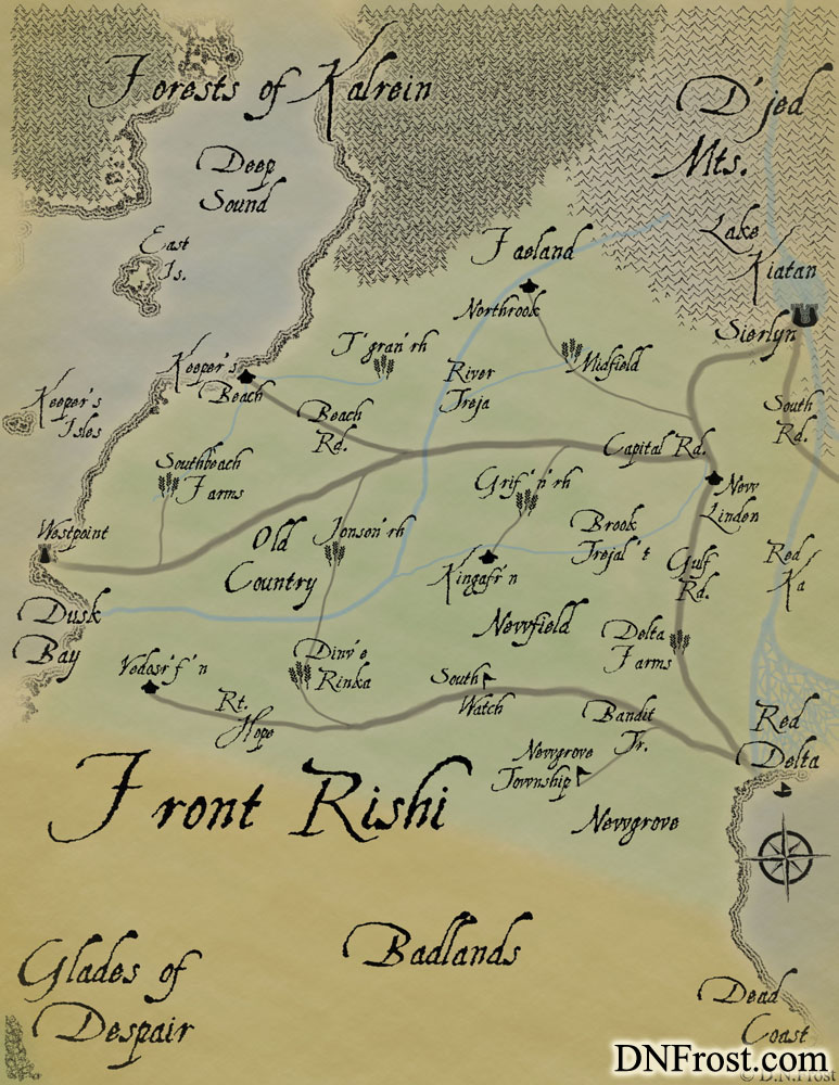 D.N.Frost and TotKW Books: The Front Rishi: a map for Awakening