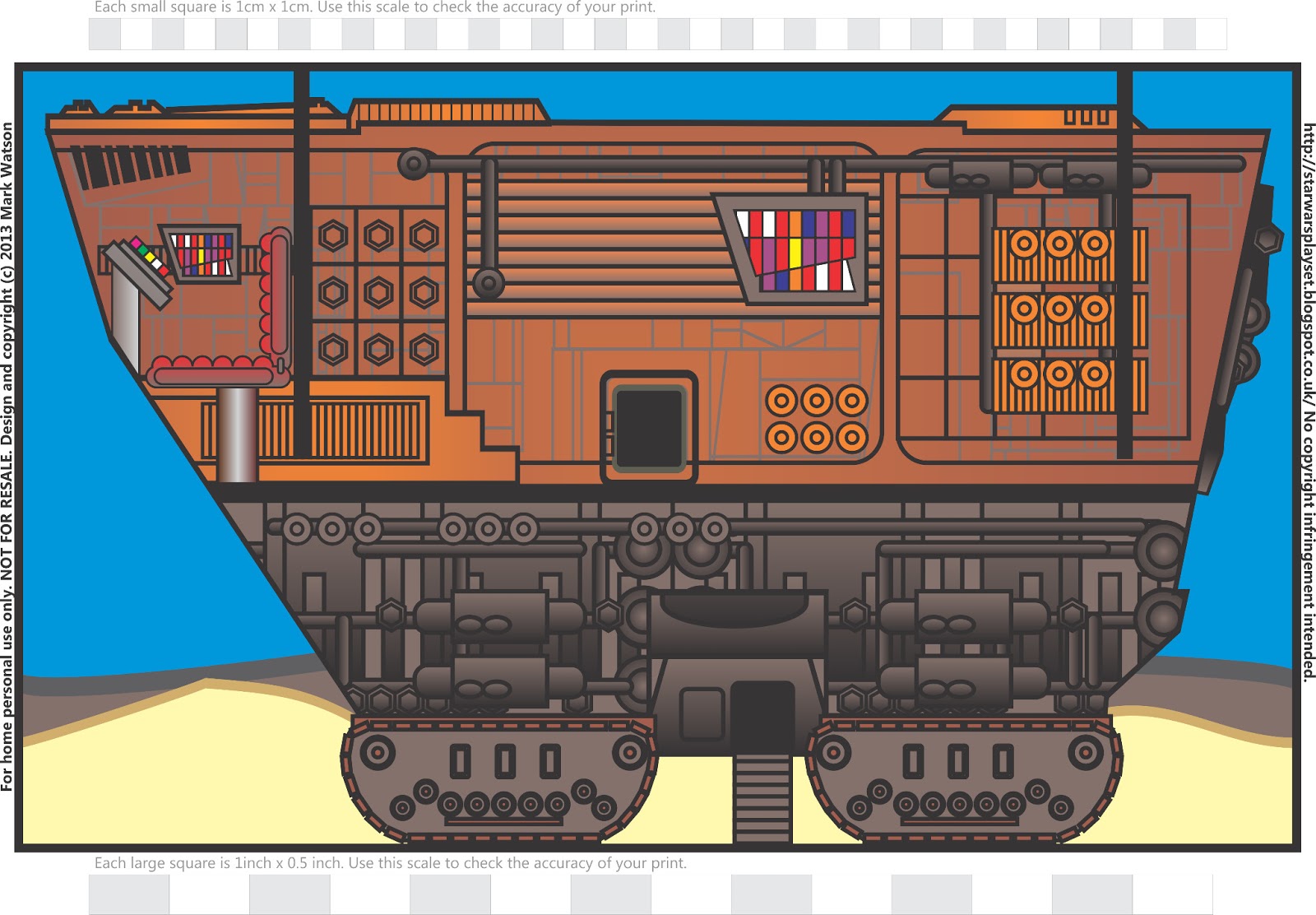 Star Wars Playsets: Jawa Sandcrawler Playset - ARTWORK