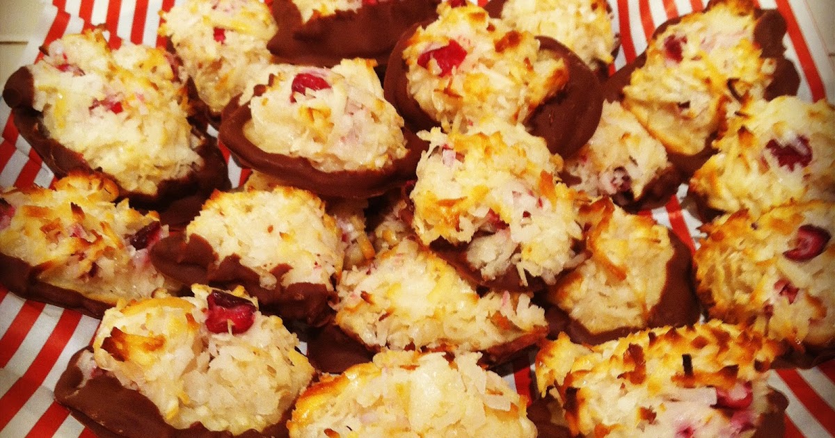 The Kitchen Holiday: Cranberry Coconut Macaroons