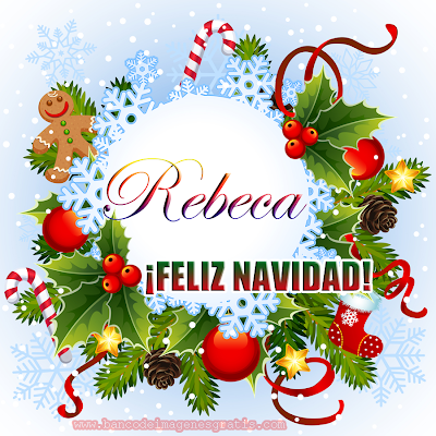 Banco de Imágenes Gratis: Postales navideñas con nombres de mujeres y ...
